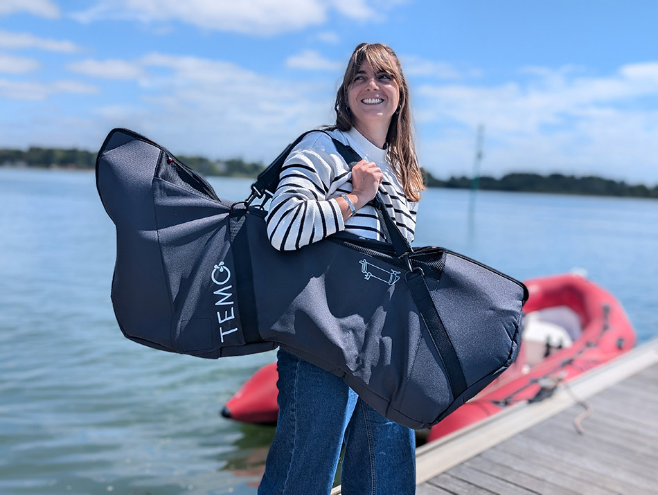 Transport bag for TEMO·1000 electric outboard motor